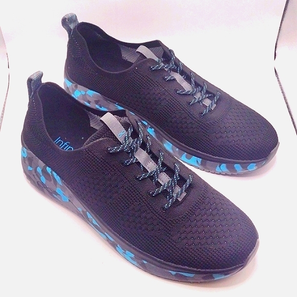 Infinity | Shoes | Infinity Mens Everon Knit Athletic Laceup Nursing ...